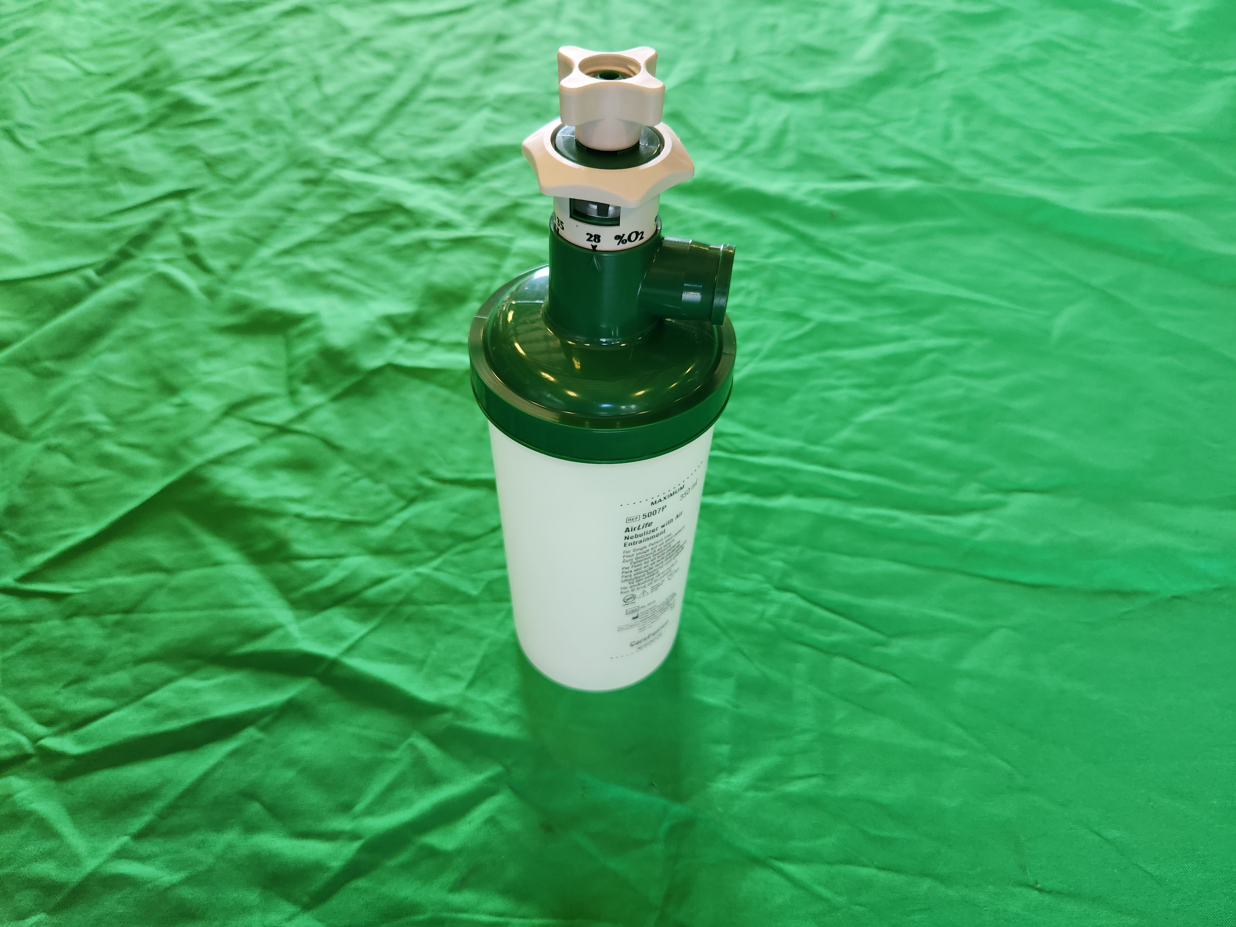 AirLife Jet Nebulizer 350mL FiO2 28-98% CareFusion 5007P – USA Supply