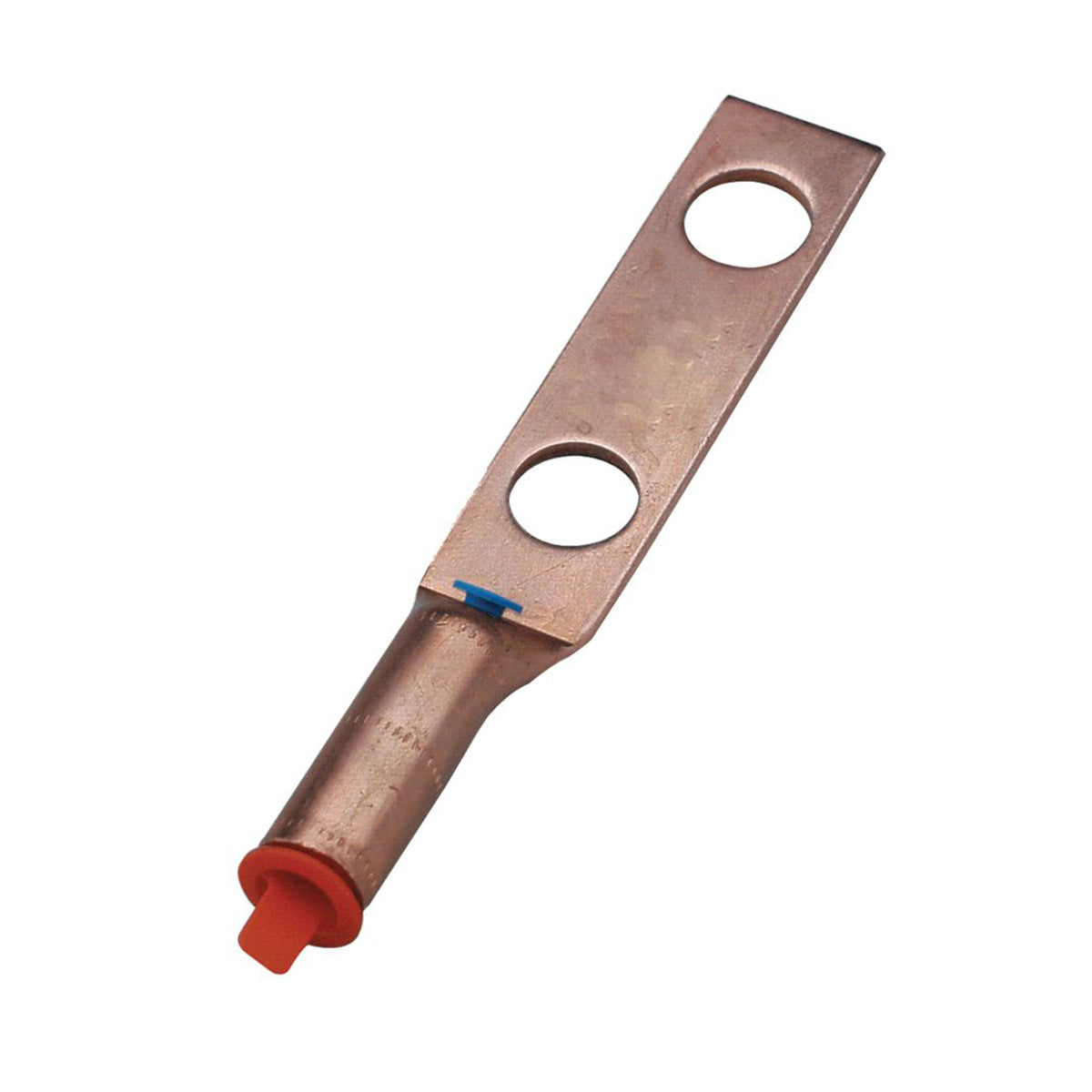 Burndy YGA262N 2 AWG 1/2" Stud 2 Hole Long Barrel Comp Grounding Lug ...