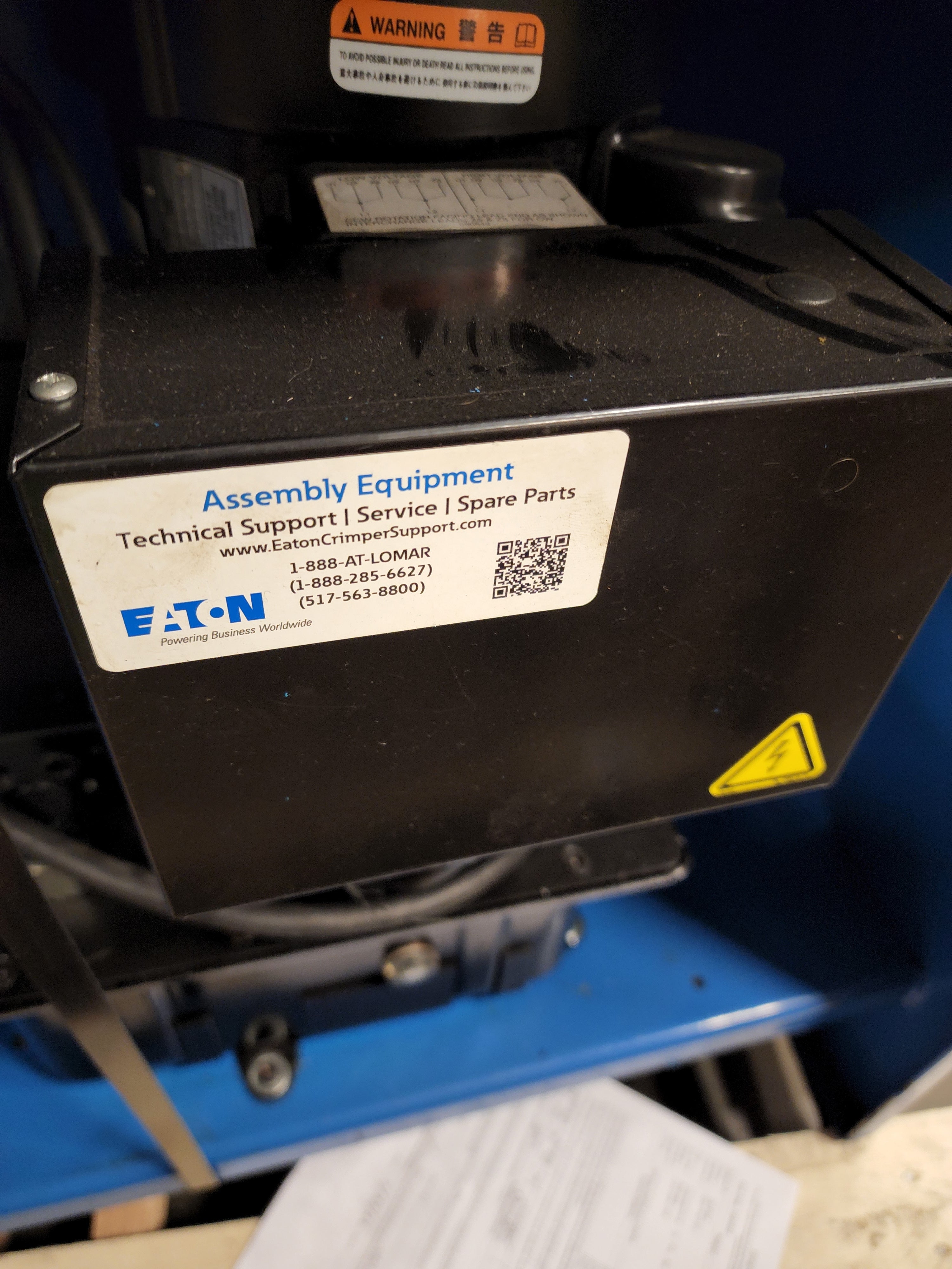Eaton - Hydraulic Hose Crimping Machine: FT1390-115-12 - Used – USA Supply