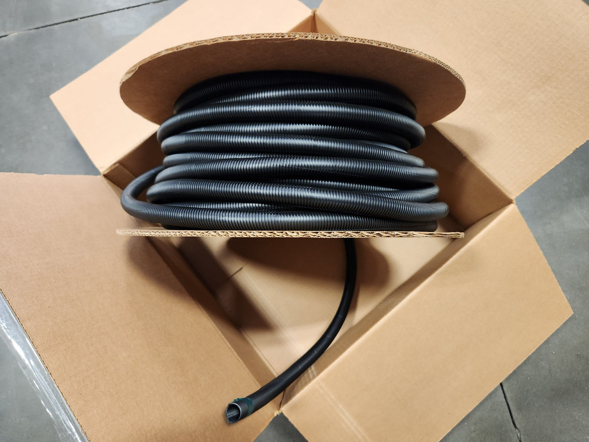 The CLT75F-C20 Corrugated Loom Slit Wall Tubing - 100ft Spool - New ...