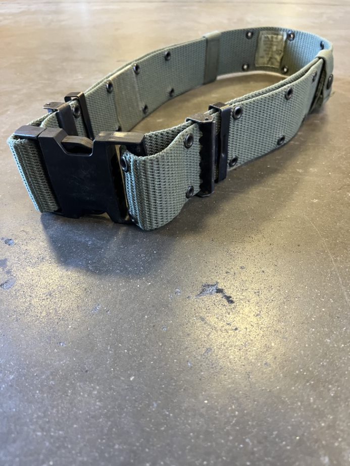 USMC Military OD Nylon individual Equipment Belt Large – USA Supply