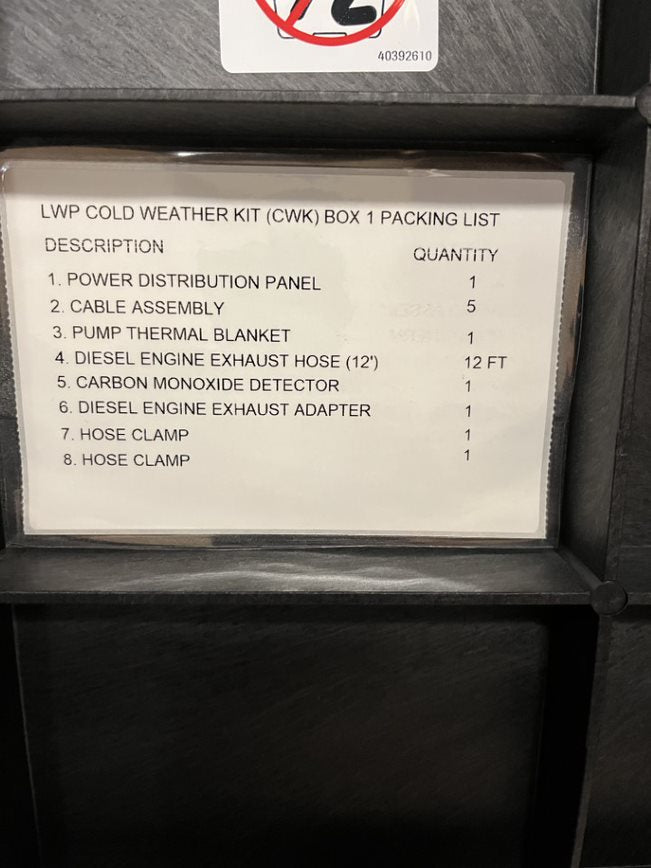 New LWP Lightweight Water Purifier CWK Cold Weather Kit